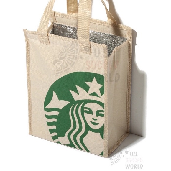 Starbucks | Bags | New Starbucks Insulated Lunch Box Tote Bag Cooler ...
